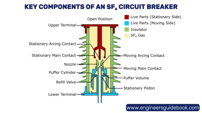 SF₆ Circuit Breakers | Types, Working & Uses