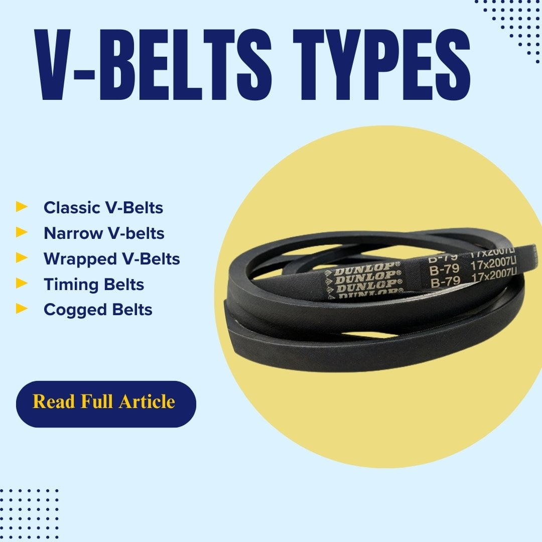 Types Of V-Belts And Their Applications Types Of V-Belts And Their Applications